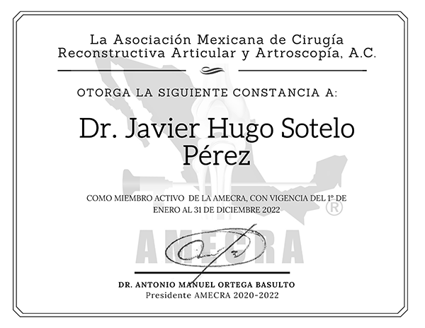 Acerca de Mí | Traumatólogo Javier Sotelo